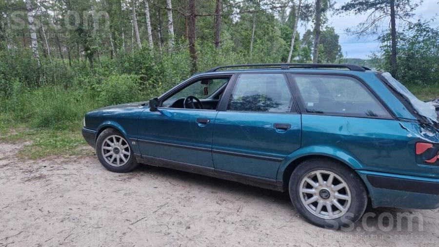 Green Audi 80 1993 in Riga, with an engine capacity of 1.90 L and mileage of 0 thousand km for 530 €, photo 10 on AUTOMOTO.COM.LV