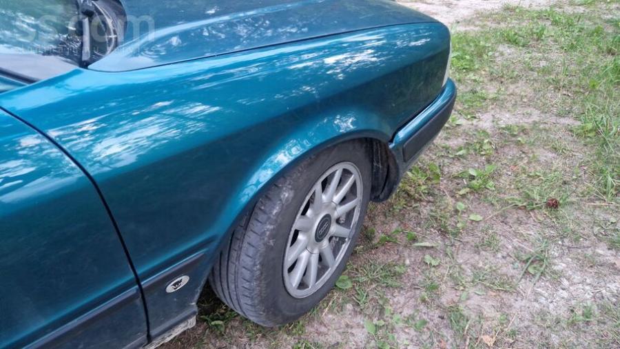 Green Audi 80 1993 in Riga, with an engine capacity of 1.90 L and mileage of 0 thousand km for 530 €, photo 11 on AUTOMOTO.COM.LV