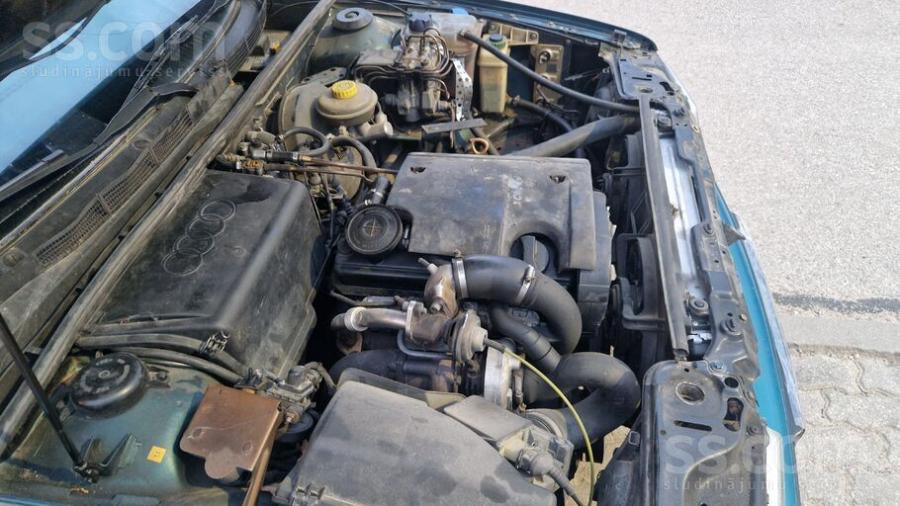 Green Audi 80 1993 in Riga, with an engine capacity of 1.90 L and mileage of 0 thousand km for 530 €, photo 17 on AUTOMOTO.COM.LV