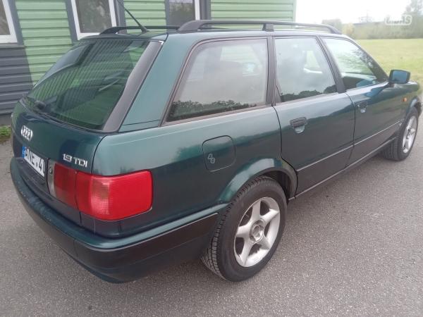 Green Audi 80 1993 in Siauliai, with an engine capacity of 1.90 L and mileage of 213 thousand km for 990 €, photo 7 on AUTOMOTO.COM.LV