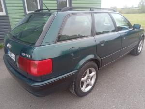 Green Audi 80 1993 in Siauliai, with an engine capacity of 1.90 L and mileage of 213 thousand km for 990 €, photo 7 on AUTOMOTO.COM.LV