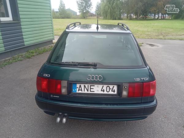 Green Audi 80 1993 in Siauliai, with an engine capacity of 1.90 L and mileage of 213 thousand km for 990 €, photo 8 on AUTOMOTO.COM.LV