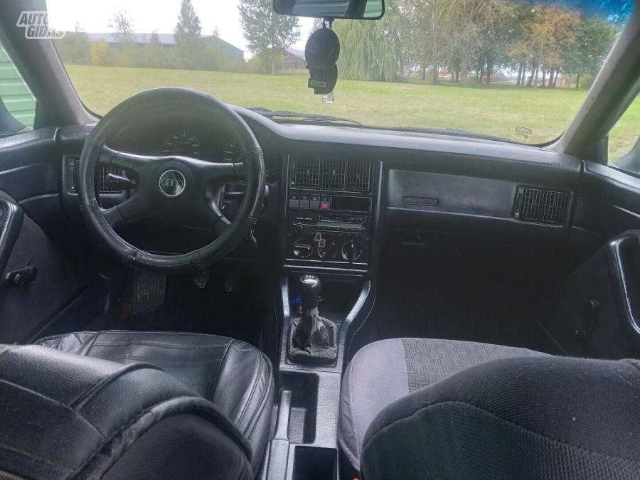 Green Audi 80 1993 in Siauliai, with an engine capacity of 1.90 L and mileage of 213 thousand km for 990 €, photo 12 on AUTOMOTO.COM.LV