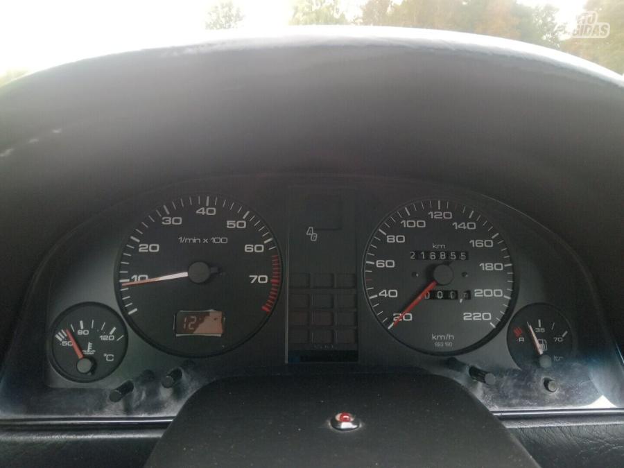 Green Audi 80 1993 in Siauliai, with an engine capacity of 1.90 L and mileage of 213 thousand km for 990 €, photo 15 on AUTOMOTO.COM.LV