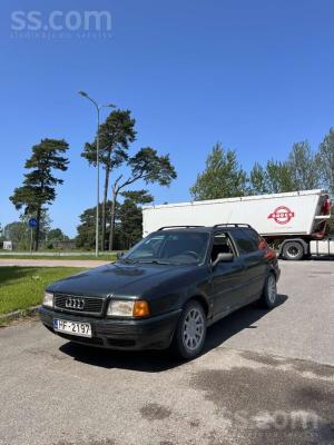 Green Audi 80 1994 in Liepaja, with an engine capacity of 2.00 L and mileage of 340 thousand km for 850 €, photo 2 on AUTOMOTO.COM.LV