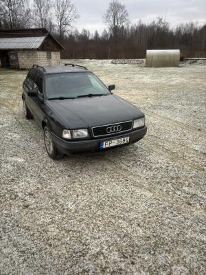 Green Audi 80 1994 in Madona, with an engine capacity of 1.90 L and mileage of 322 thousand km for 500 €, photo 2 on AUTOMOTO.COM.LV