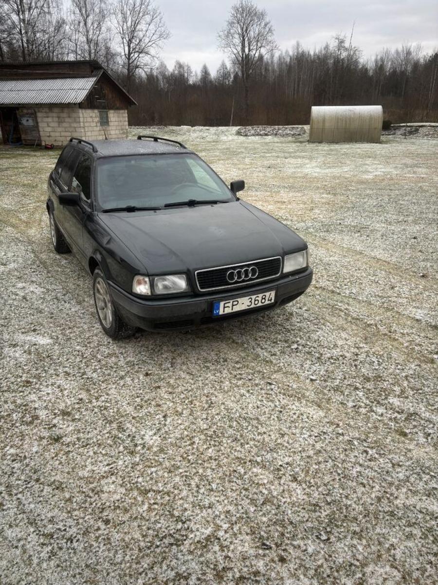 Green Audi 80 1994 in Madona, with an engine capacity of 1.90 L and mileage of 322 thousand km for 500 €, photo 2 on AUTOMOTO.COM.LV