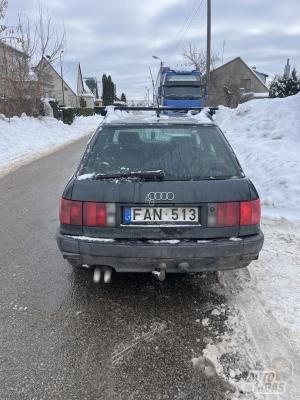 Green Audi 80 1994 in Vilnius, with an engine capacity of 1.90 L and mileage of 2 thousand km for 550 €, photo  on AUTOMOTO.COM.LV