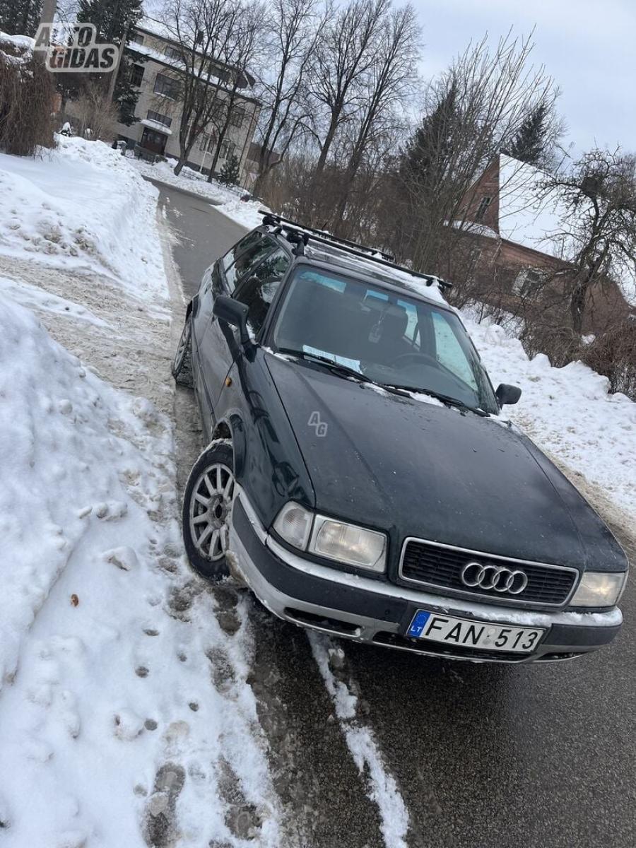 Green Audi 80 1994 in Vilnius, with an engine capacity of 1.90 L and mileage of 2 thousand km for 550 €, photo 3 on AUTOMOTO.COM.LV
