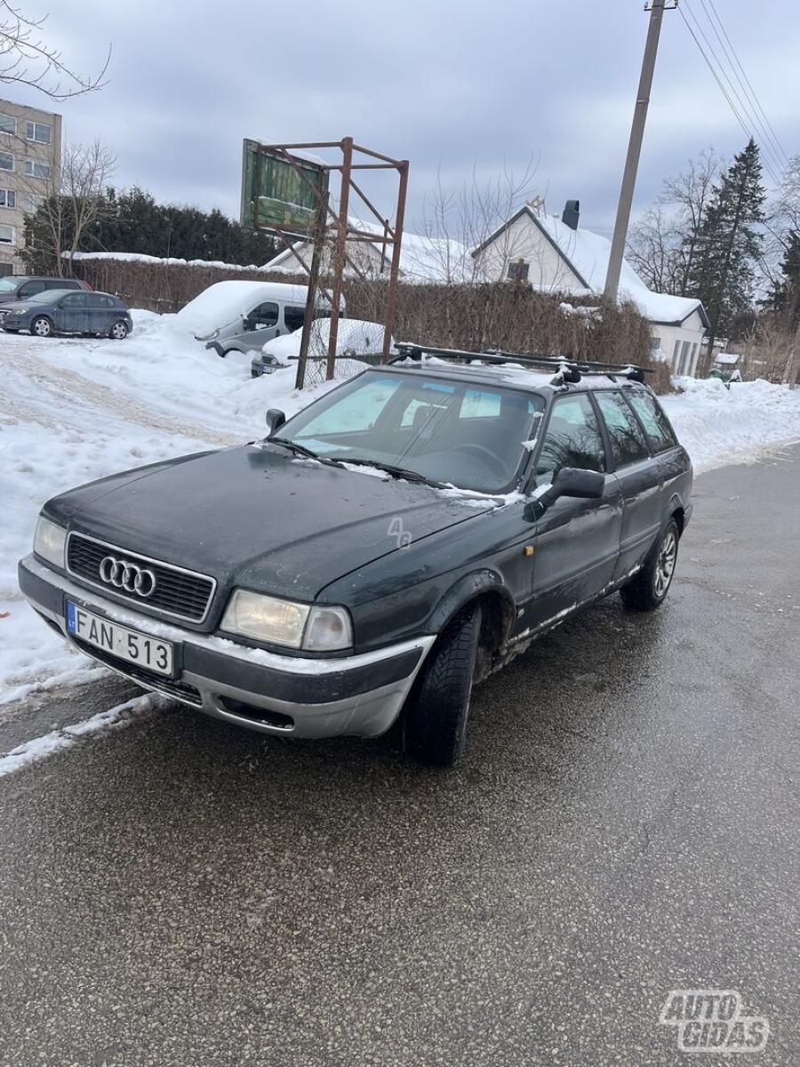 Green Audi 80 1994 in Vilnius, with an engine capacity of 1.90 L and mileage of 2 thousand km for 550 €, photo 5 on AUTOMOTO.COM.LV