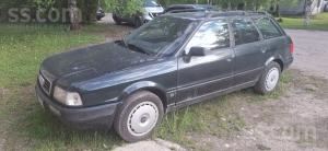 Green Audi 80 1994 in Talsi, with an engine capacity of 2.00 L and mileage of 390 thousand km for 700 €, photo  on AUTOMOTO.COM.LV