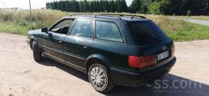Green Audi 80 1994 in Valmiera, with an engine capacity of 2.00 L and mileage of 310 thousand km for 450 €, photo 5 on AUTOMOTO.COM.LV