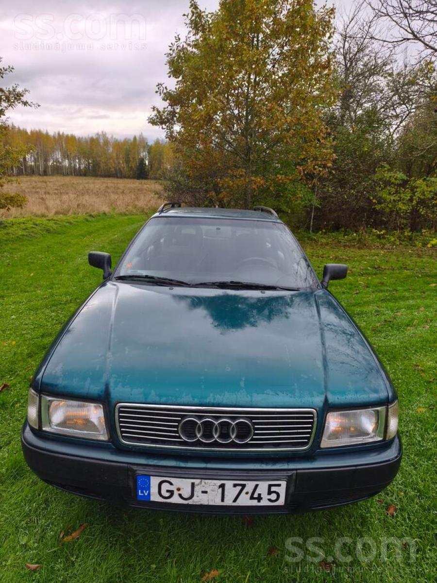 Zaļš Audi 80 1994 Rīga, ar dzinēja tilpumu 2.00 L un nobraukumu 526 tūkst. km par 1300 €, foto 6 vietnē AUTOMOTO.COM.LV