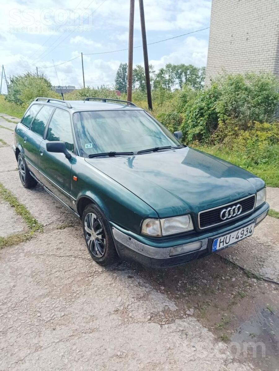 Zaļš Audi 80 1995 Bauska, ar dzinēja tilpumu 1.90 L un nobraukumu 600 tūkst. km par 800 €, foto 3 vietnē AUTOMOTO.COM.LV