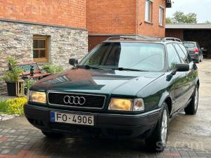 Зеленый Ауди 80 1995 в Краслава, объемом двигателя 1.90 л и пробегом 356 тыс. км за 700 €, фото  на AUTOMOTO.COM.LV