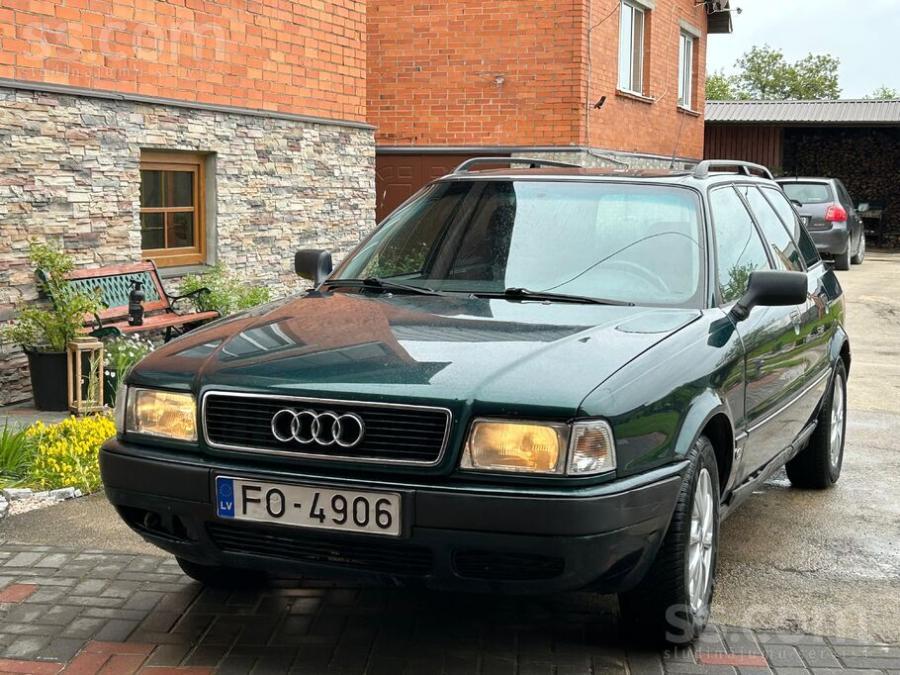 Зеленый Ауди 80 1995 в Краслава, объемом двигателя 1.90 л и пробегом 356 тыс. км за 700 €, фото 1 на AUTOMOTO.COM.LV