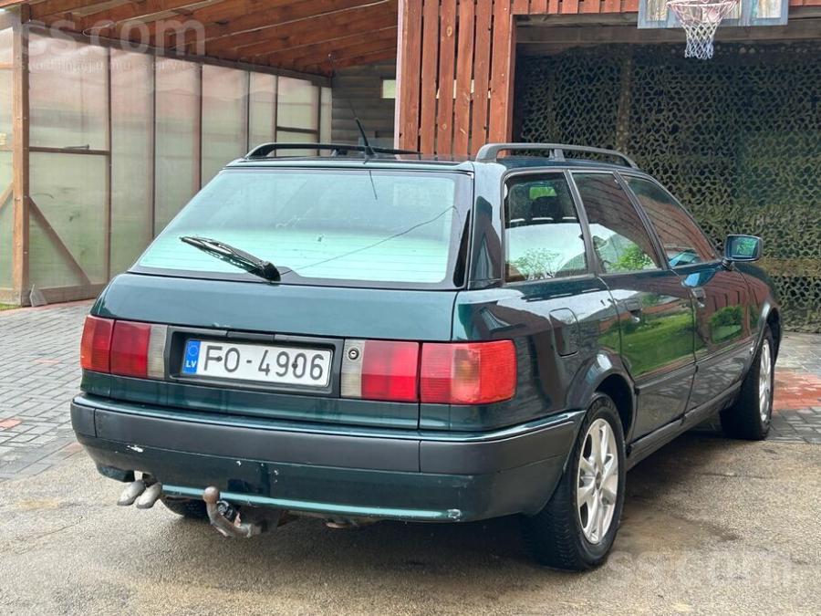 Зеленый Ауди 80 1995 в Краслава, объемом двигателя 1.90 л и пробегом 356 тыс. км за 700 €, фото 5 на AUTOMOTO.COM.LV