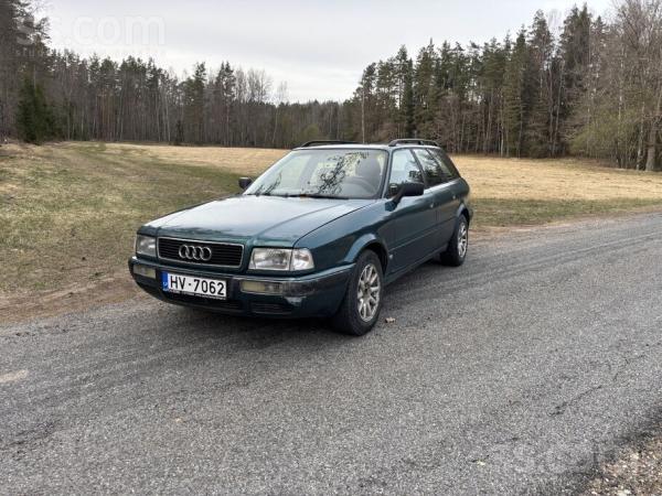 Зеленый Ауди 80 1996 в Цесис, объемом двигателя 1.90 л и пробегом 326 тыс. км за 950 €, фото 1 на AUTOMOTO.COM.LV