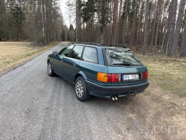 Зеленый Ауди 80 1996 в Цесис, объемом двигателя 1.90 л и пробегом 326 тыс. км за 950 €, фото 4 на AUTOMOTO.COM.LV