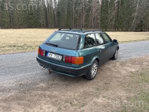 Зеленый Ауди 80 1996 в Цесис, объемом двигателя 1.90 л и пробегом 326 тыс. км за 950 €, фото 4 на AUTOMOTO.COM.LV