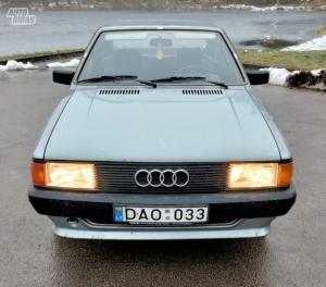 Pelēks Audi 80 1985 Alīta, ar dzinēja tilpumu 1.80 L un nobraukumu 105 tūkst. km par 5000 €, foto  vietnē AUTOMOTO.COM.LV