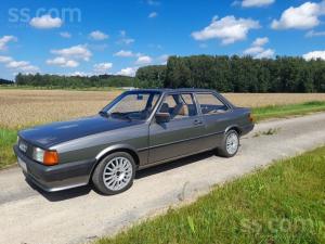 Grey Audi 80 1986 in Riga, with an engine capacity of 1.80 L and mileage of 260 thousand km for 4500 €, photo  on AUTOMOTO.COM.LV