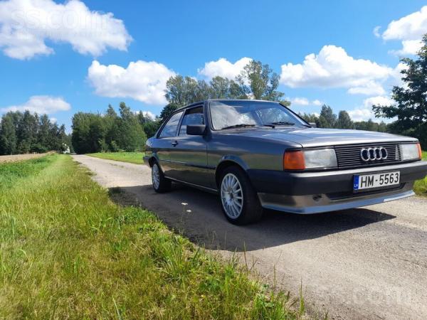 Grey Audi 80 1986 in Riga, with an engine capacity of 1.80 L and mileage of 260 thousand km for 4500 €, photo 4 on AUTOMOTO.COM.LV