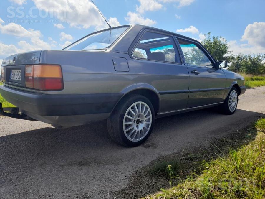 Grey Audi 80 1986 in Riga, with an engine capacity of 1.80 L and mileage of 260 thousand km for 4500 €, photo 9 on AUTOMOTO.COM.LV