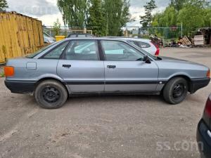 Pelēks Audi 80 1987 Jelgava, ar dzinēja tilpumu 1.80 L un nobraukumu 180 tūkst. km par 450 €, foto  vietnē AUTOMOTO.COM.LV