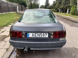 Pelēks Audi 80 1988 Kauņa, ar dzinēja tilpumu 1.76 L un nobraukumu 250 tūkst. km par 825 €, foto 4 vietnē AUTOMOTO.COM.LV