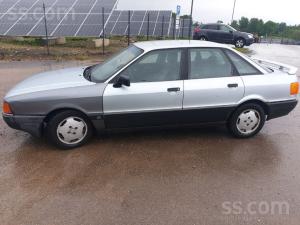 Grey Audi 80 1989 in Rezekne, with an engine capacity of 1.80 L and mileage of 196 thousand km for 500 €, photo 4 on AUTOMOTO.COM.LV