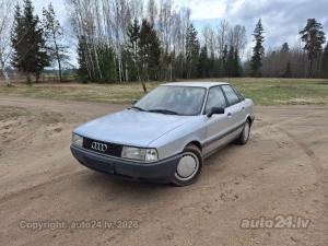 Grey Audi 80 1990 in Tartu, with an engine capacity of 1.80 L and mileage of 161 thousand km for 500 €, photo  on AUTOMOTO.COM.LV