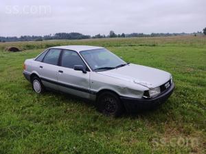 Grey Audi 80 1991 in Balvi, with an engine capacity of 1.80 L and mileage of 100 thousand km for 380 €, photo 3 on AUTOMOTO.COM.LV
