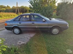 Grey Audi 80 1991 in Visaginas, with an engine capacity of 1.90 L and mileage of 310 thousand km for 1050 €, photo 5 on AUTOMOTO.COM.LV