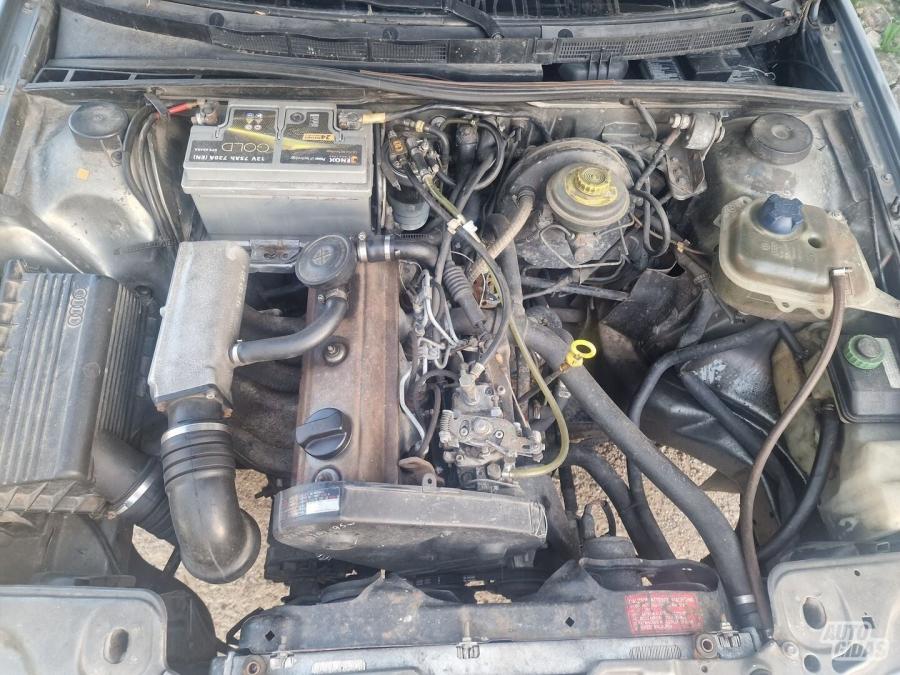 Grey Audi 80 1991 in Visaginas, with an engine capacity of 1.90 L and mileage of 310 thousand km for 1050 €, photo 15 on AUTOMOTO.COM.LV