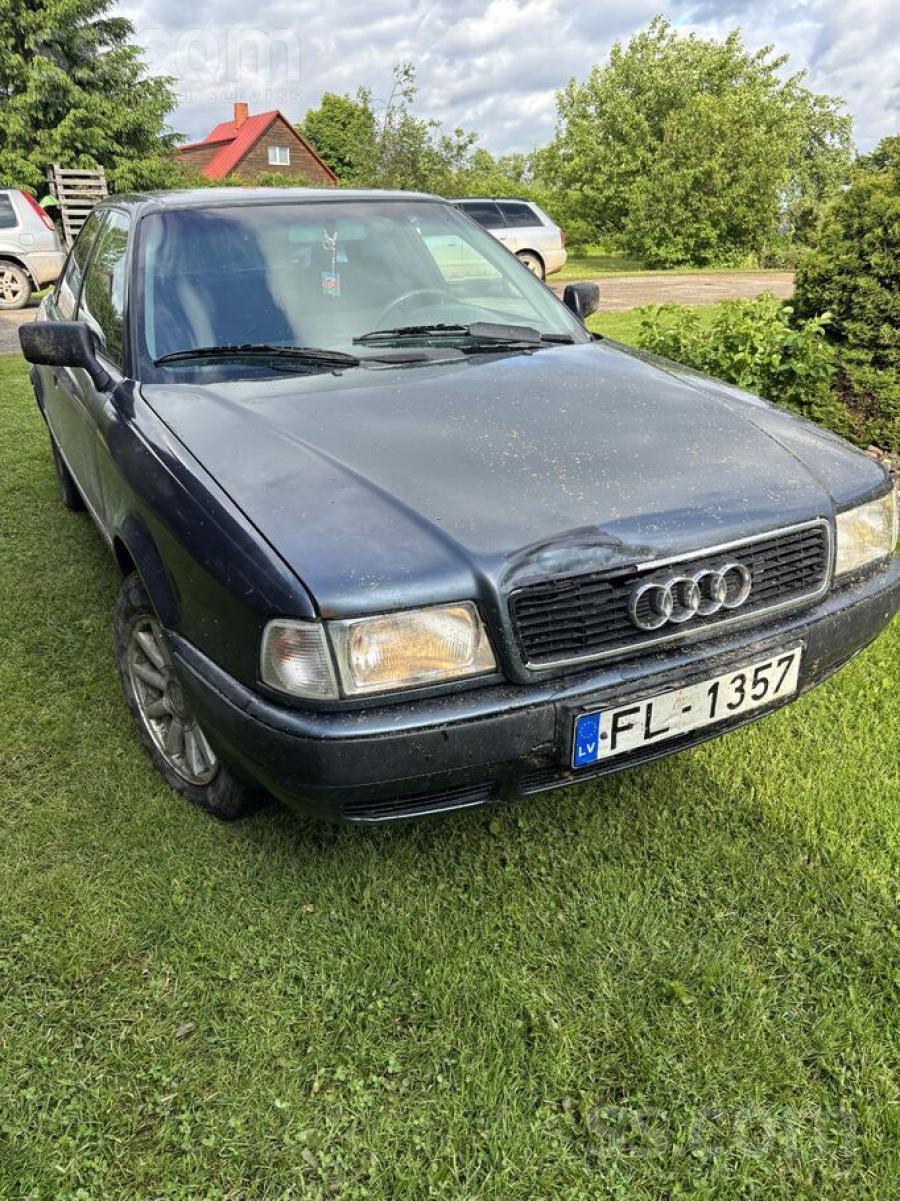 Grey Audi 80 1992 in Gulbene, with an engine capacity of 2.00 L and mileage of 274 thousand km for 1500 €, photo 2 on AUTOMOTO.COM.LV