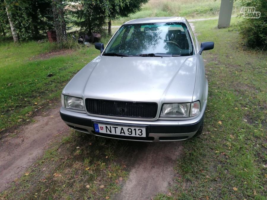 Серый Ауди 80 1992 в Молетай, объемом двигателя 2.00 л и пробегом 125 тыс. км за 650 €, фото 3 на AUTOMOTO.COM.LV