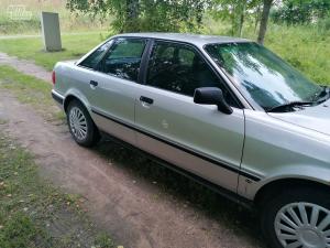 Серый Ауди 80 1992 в Молетай, объемом двигателя 2.00 л и пробегом 125 тыс. км за 650 €, фото 5 на AUTOMOTO.COM.LV