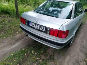 Серый Ауди 80 1992 в Молетай, объемом двигателя 2.00 л и пробегом 125 тыс. км за 650 €, фото 7 на AUTOMOTO.COM.LV
