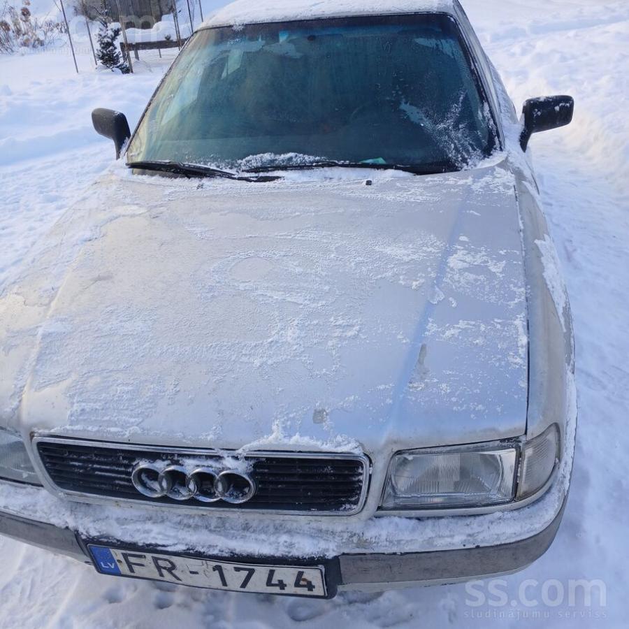 Pelēks Audi 80 1992 Aizkraukle, ar dzinēja tilpumu 1.90 L un nobraukumu 435 tūkst. km par 690 €, foto 1 vietnē AUTOMOTO.COM.LV