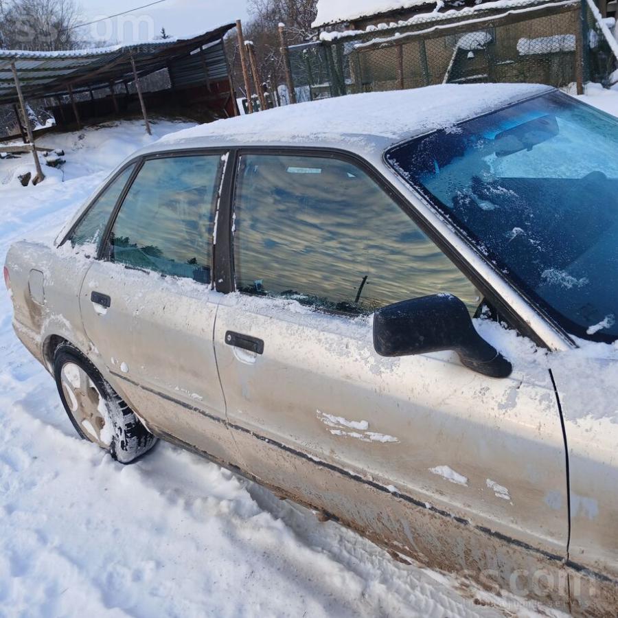 Pelēks Audi 80 1992 Aizkraukle, ar dzinēja tilpumu 1.90 L un nobraukumu 435 tūkst. km par 690 €, foto 3 vietnē AUTOMOTO.COM.LV