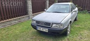 Grey Audi 80 1992 in Daugavpils, with an engine capacity of 1.90 L and mileage of 327 thousand km for 400 €, photo  on AUTOMOTO.COM.LV