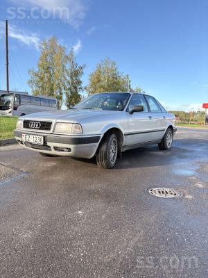 Grey Audi 80 1992 in Gulbene, with an engine capacity of 2.00 L and mileage of 340 thousand km for 950 €, photo 3 on AUTOMOTO.COM.LV