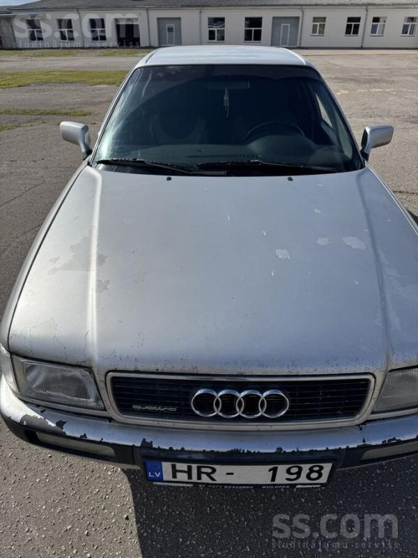Ауди 80 1993 в Кулдига на AUTOMOTO.COM.LV Серый Ауди 80 1993 в Кулдига, объемом двигателя 2.00 л и пробегом 0 тыс. км за 2000 €, фото 1 на AUTOMOTO.COM.LV