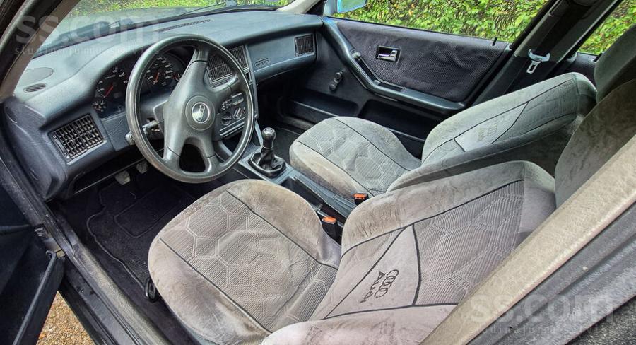 Grey Audi 80 1993 in Jekabpils, with an engine capacity of 2.00 L and mileage of 293 thousand km for 849 €, photo 8 on AUTOMOTO.COM.LV