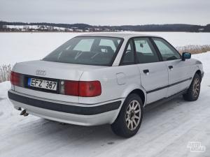 Grey Audi 80 1994 in Elektrenai, with an engine capacity of 1.90 L and mileage of 350 thousand km for 399 €, photo 2 on AUTOMOTO.COM.LV