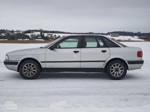 Grey Audi 80 1994 in Elektrenai, with an engine capacity of 1.90 L and mileage of 350 thousand km for 399 €, photo 4 on AUTOMOTO.COM.LV