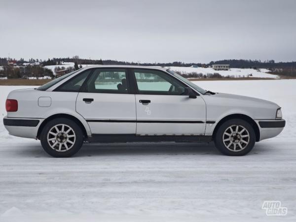 Grey Audi 80 1994 in Elektrenai, with an engine capacity of 1.90 L and mileage of 350 thousand km for 399 €, photo 5 on AUTOMOTO.COM.LV