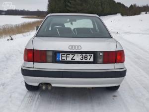 Grey Audi 80 1994 in Elektrenai, with an engine capacity of 1.90 L and mileage of 350 thousand km for 399 €, photo 6 on AUTOMOTO.COM.LV