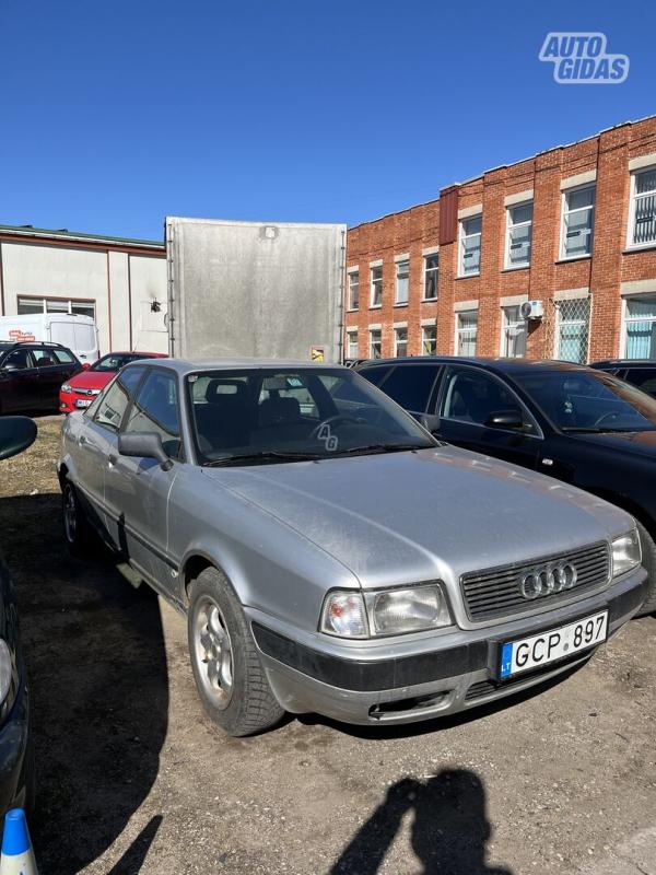 Grey Audi 80 1994 in Vilnius, with an engine capacity of 1.90 L and mileage of 299 thousand km for 1350 €, photo 2 on AUTOMOTO.COM.LV